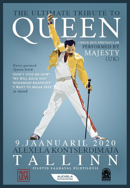 The Ultimate Tribute to Queen - Majesty (UK) - Events Lab